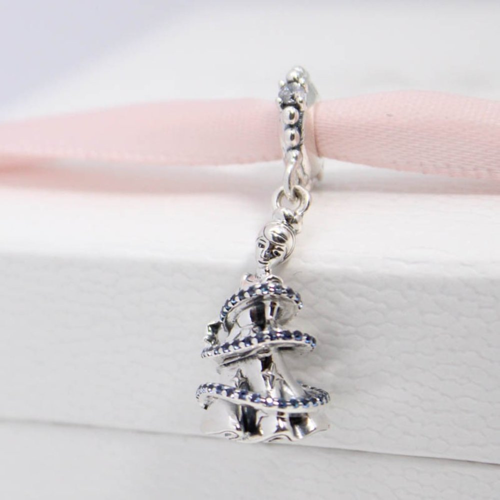 Pandora Disney Cinderella Magical Moment Dangle Charm - Gem